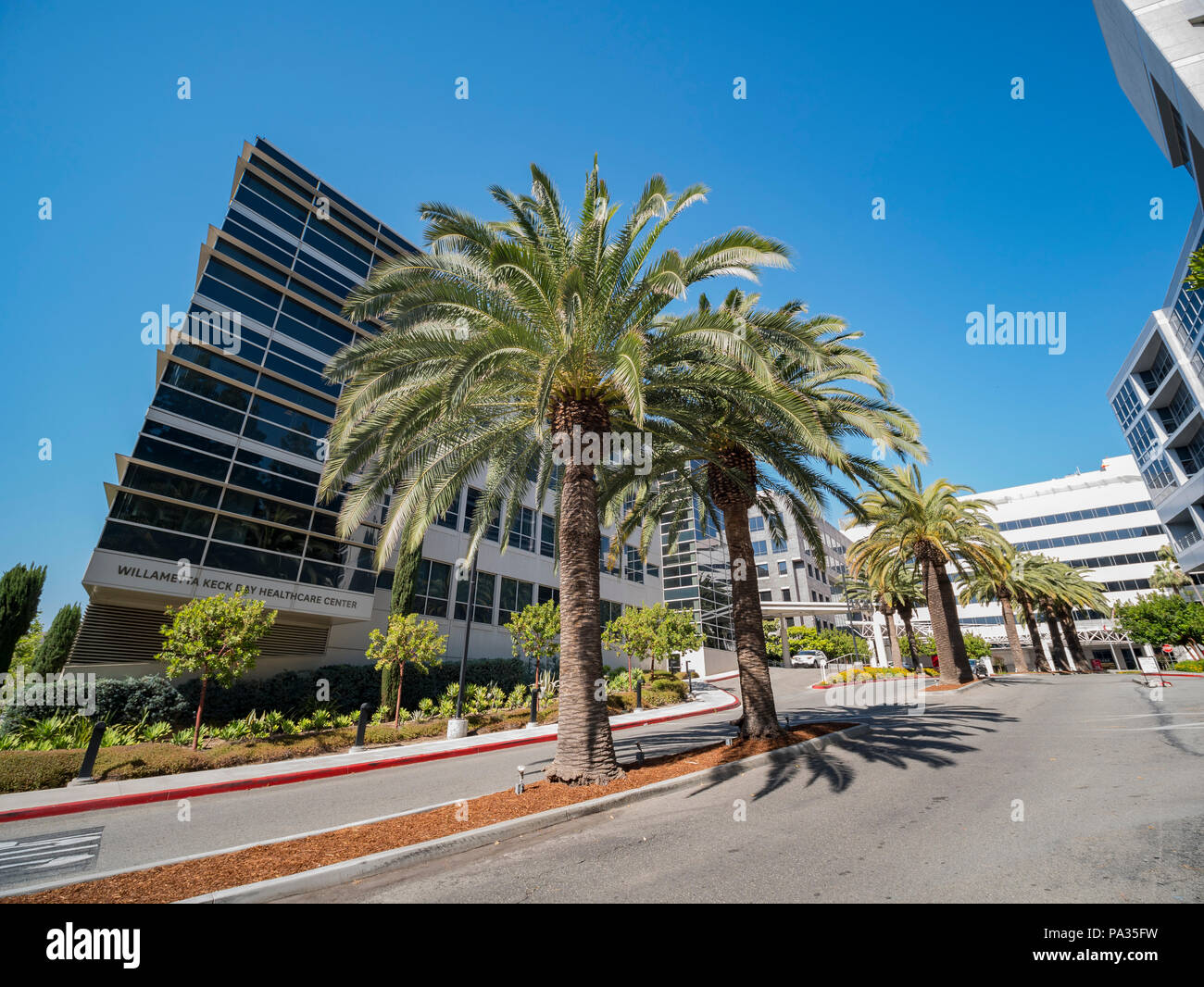 Los Angels, JUN 9: Building of LAC USC Medical Center on JUN 9, 2018 at ...