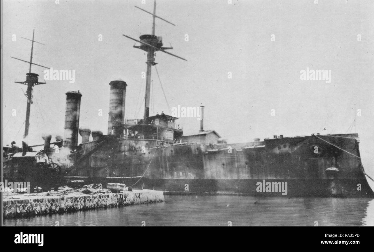 138 Japanese cruiser Asama 1946 Stock Photo - Alamy