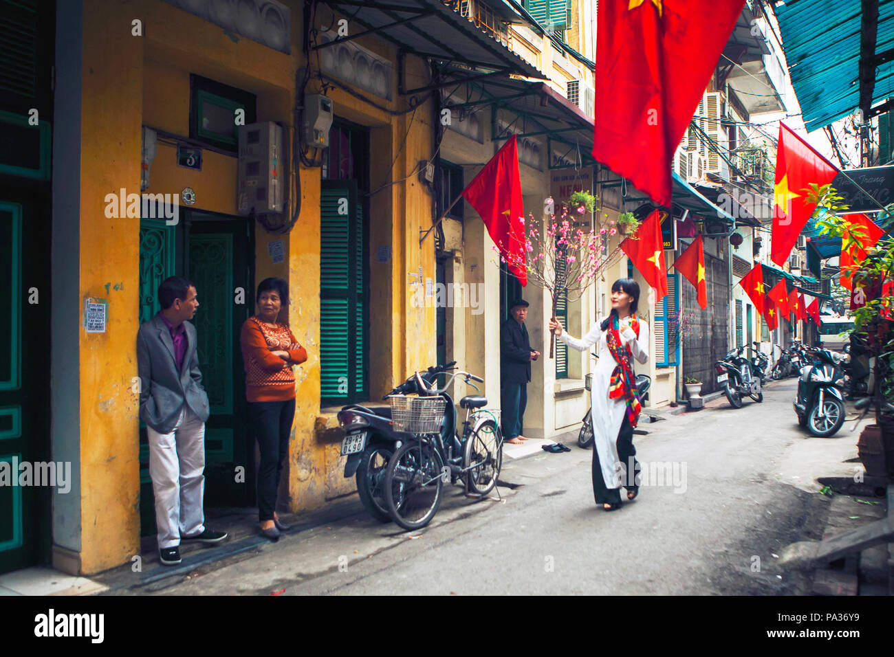 Vietnam daily life Stock Photo - Alamy