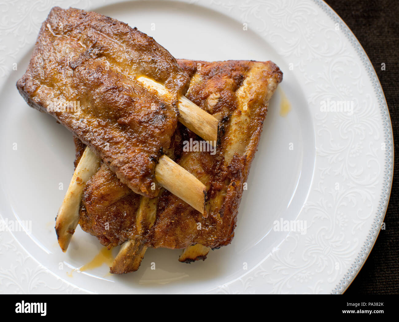 Barbeque plate hi-res stock photography and images - Alamy