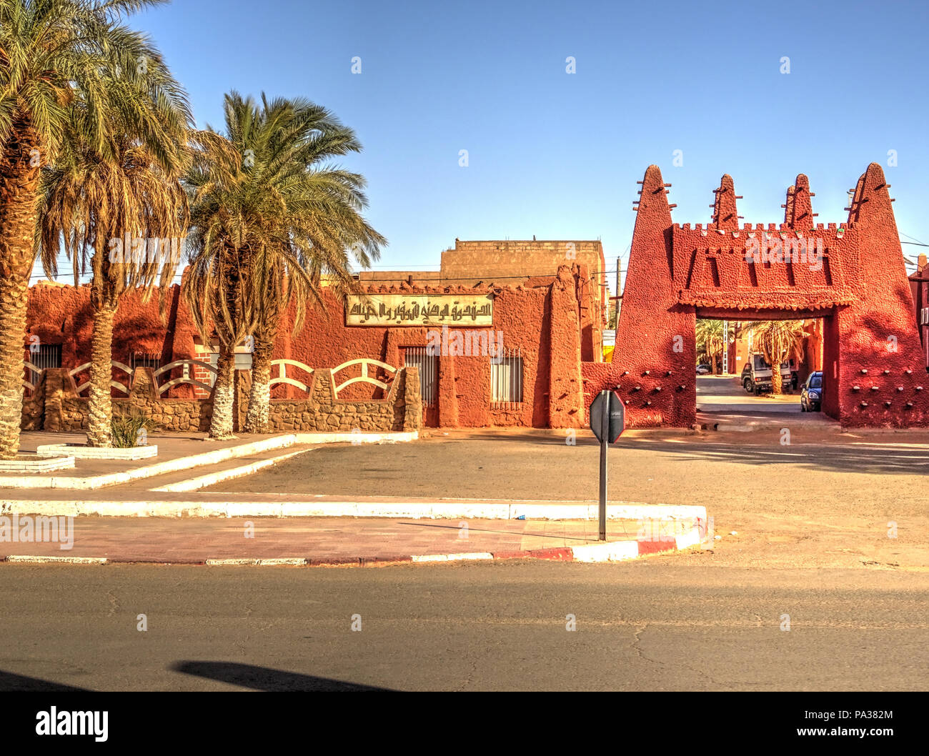 Timimoun, Algerian Sahara Stock Photo - Alamy