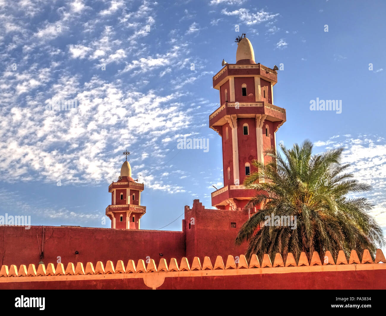 Timimoun, Algerian Sahara Stock Photo - Alamy