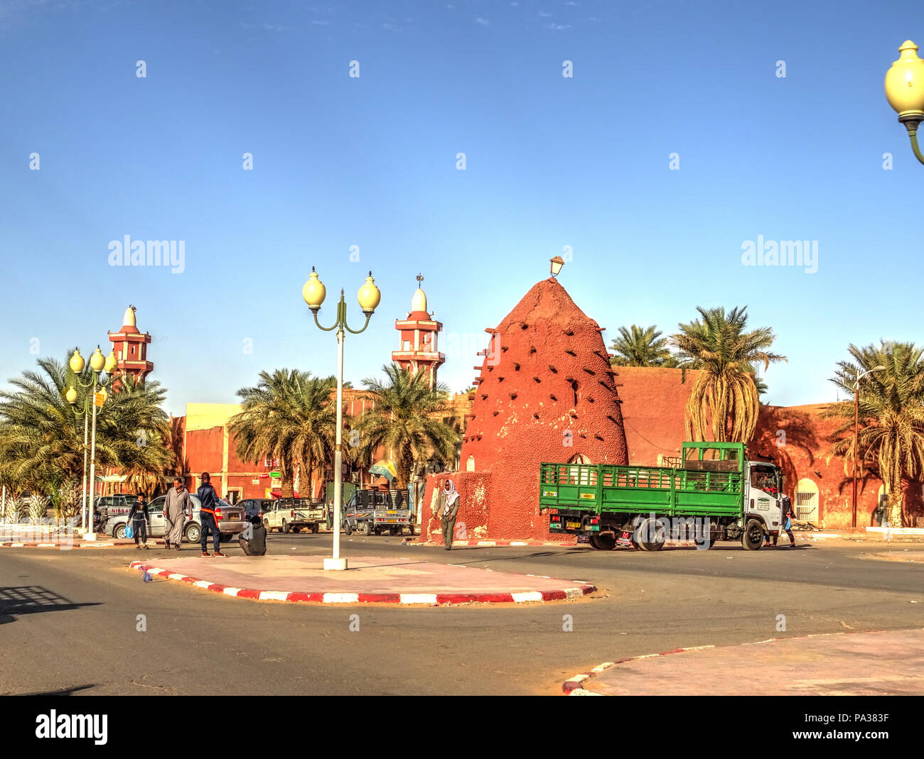Timimoun, Algerian Sahara Stock Photo - Alamy