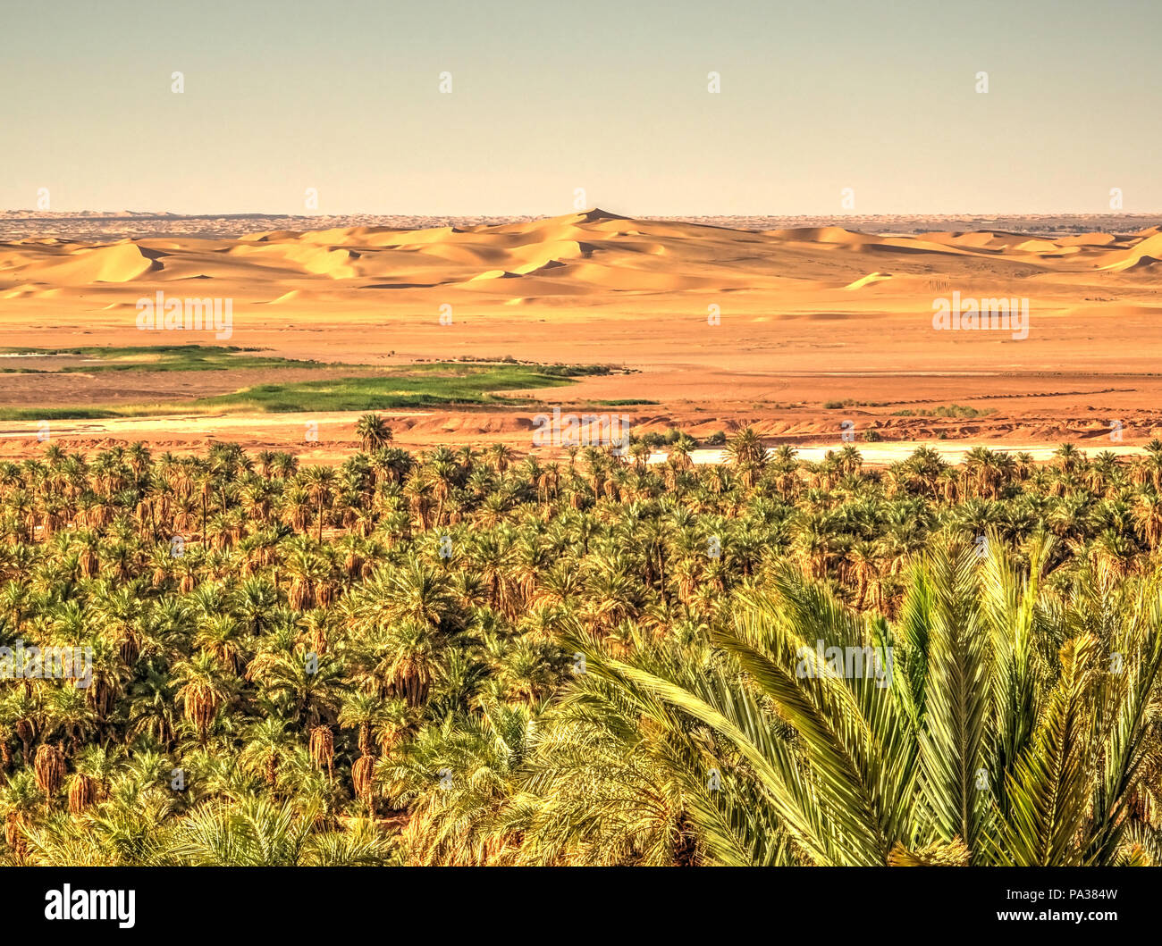 Timimoun, Algerian Sahara Stock Photo - Alamy