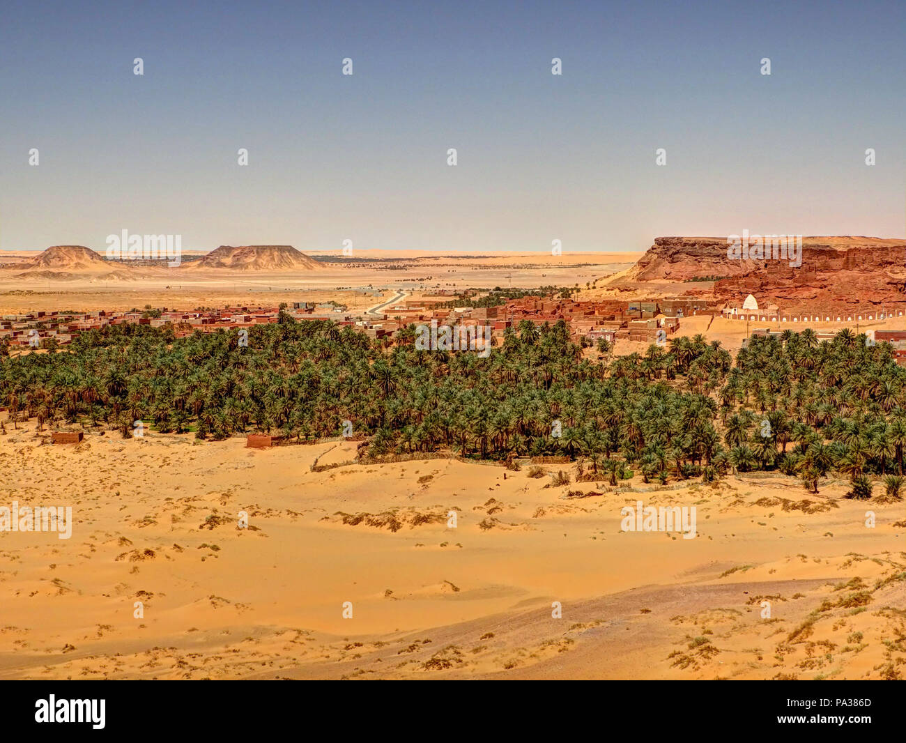 Timimoun, Algerian Sahara Stock Photo - Alamy