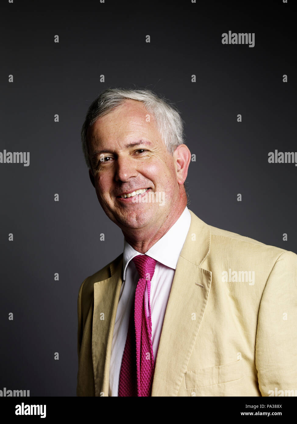 Andrew Gimson at the Oldie Literary Lunch 17/07/18; ; Photography Neil ...