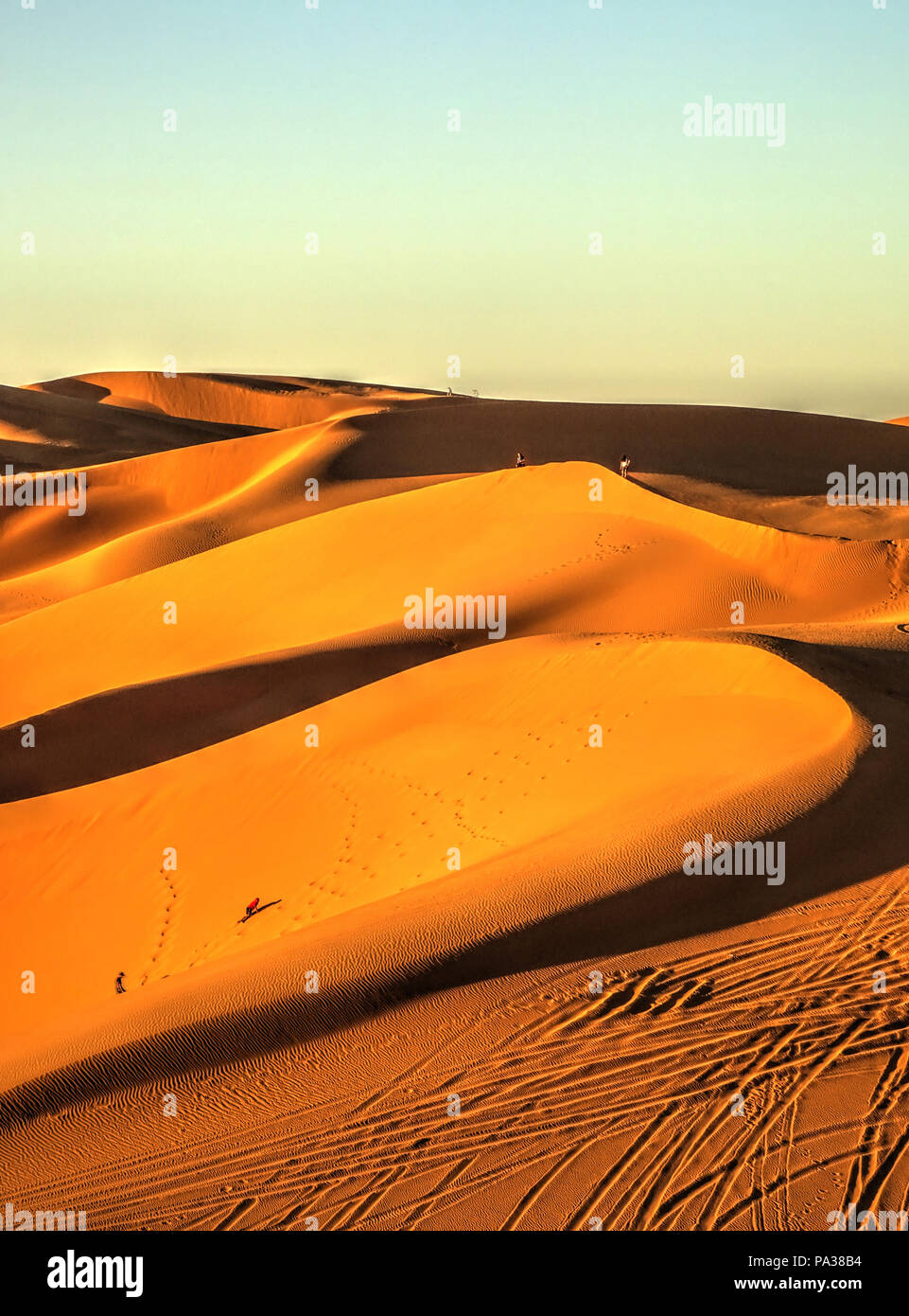 Timimoun, Algerian Sahara Stock Photo - Alamy