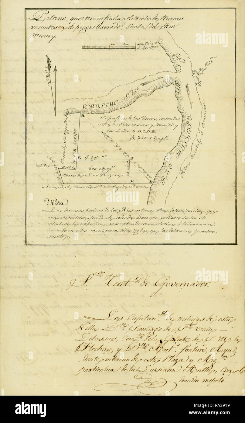 Missouri river maps cartography geography hi-res stock photography and ...