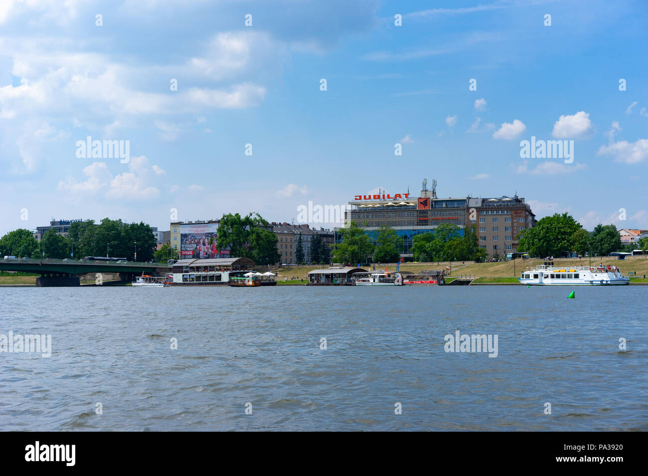 The River Vistula (Visla) at Krakow, Poland,Europe Stock Photo - Alamy