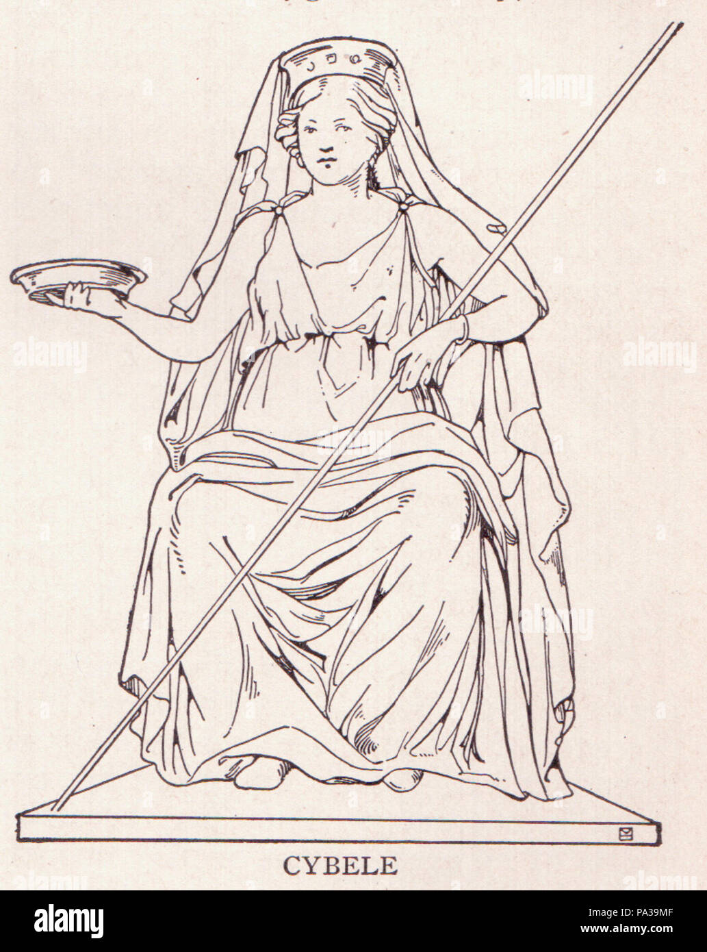 Cybele goddess hi-res stock photography and images - Alamy