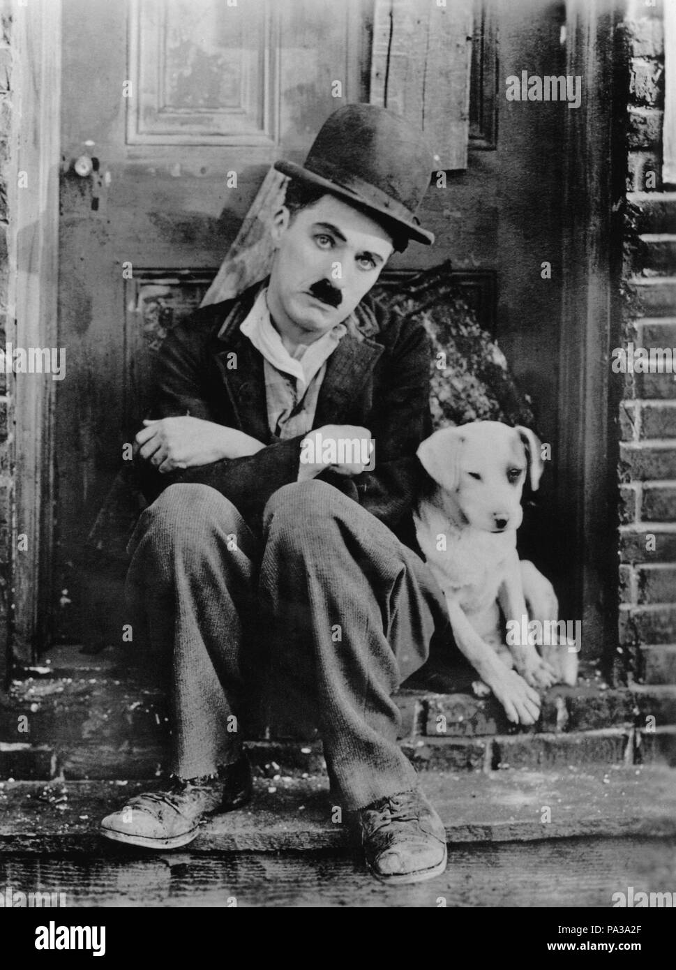 Charlie chaplin cinema Black and White Stock Photos & Images - Alamy