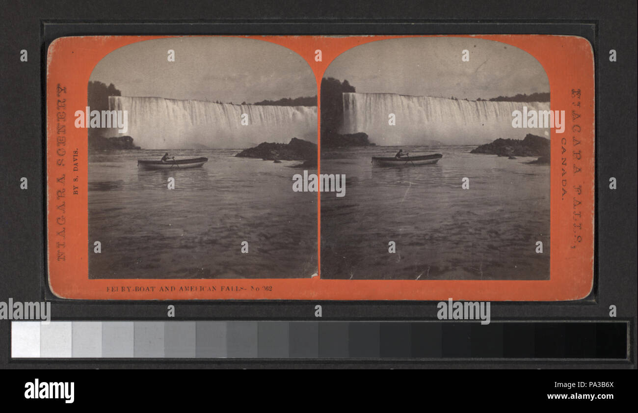 644 Ferry Boat and American Falls (NYPL b11708191-G91F060 024F Stock ...