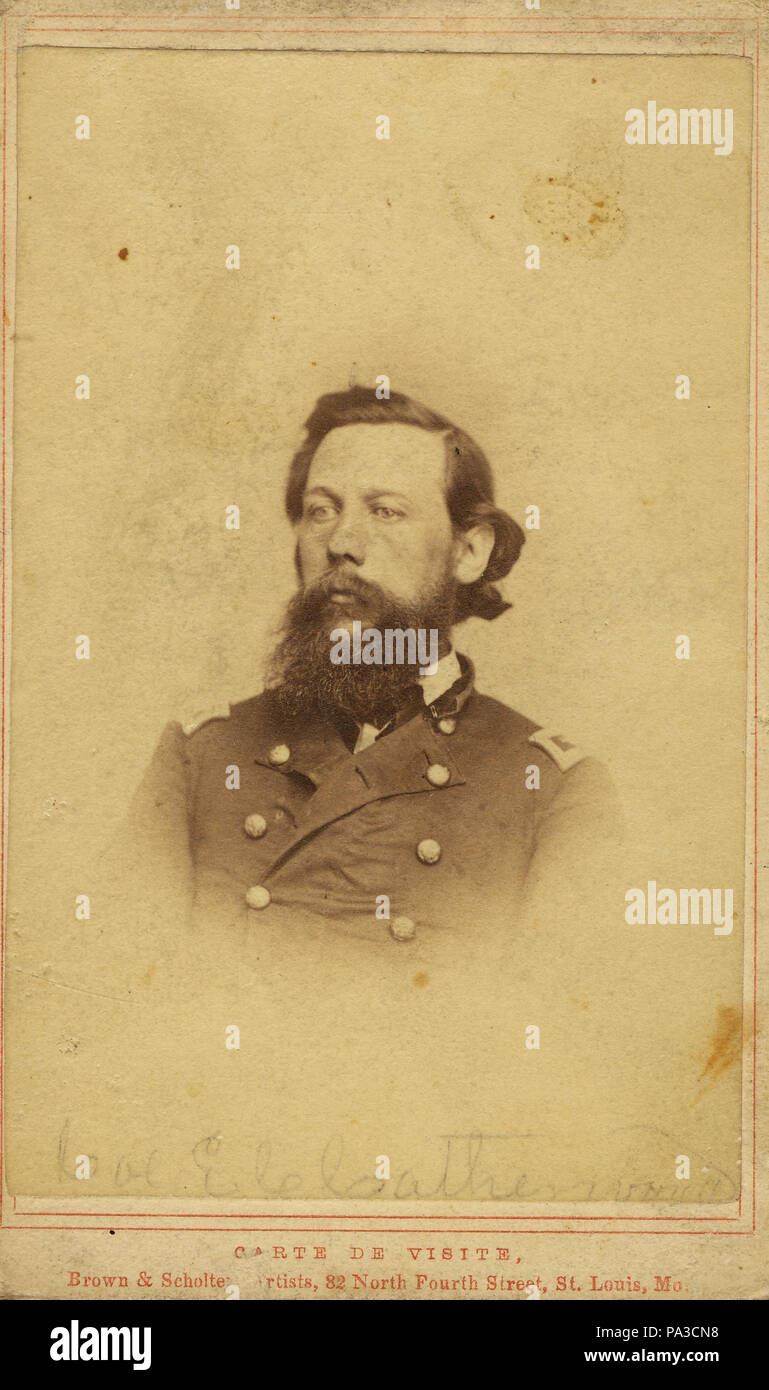 609 Edwin C. Catherwood, Colonel, 13th Missouri Volunteer Cavalry ...