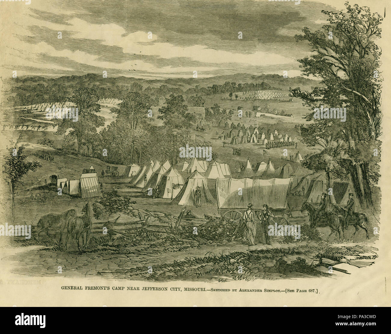 Camp alexander history hi-res stock photography and images - Alamy