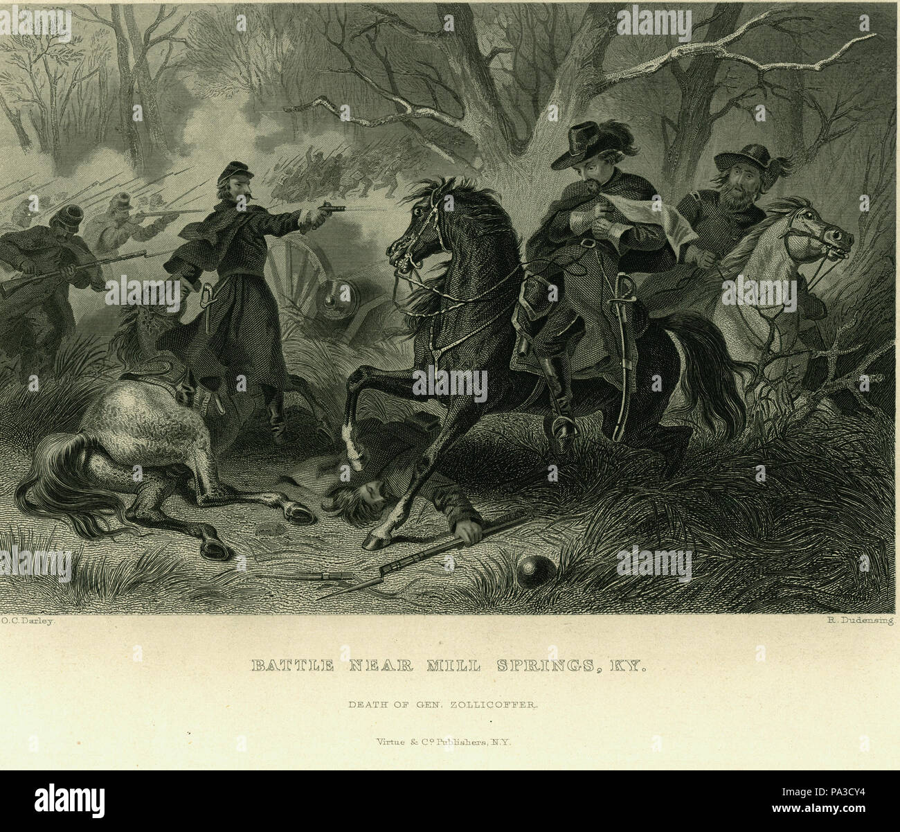 Battle of mill springs hi-res stock photography and images - Alamy