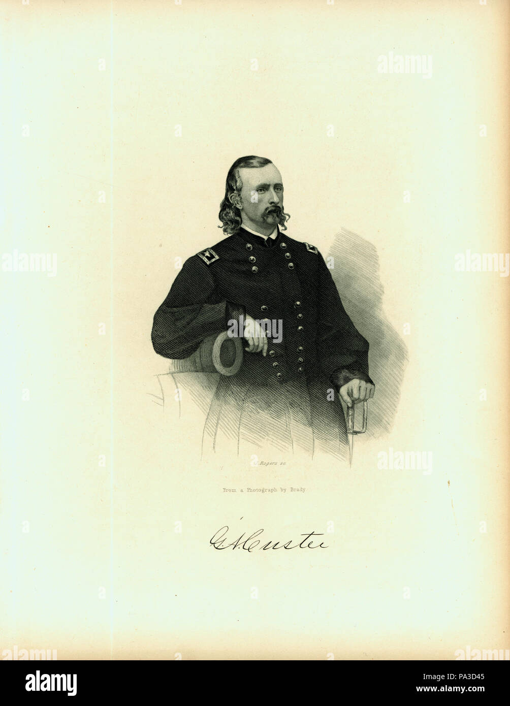George a custer hi-res stock photography and images - Alamy