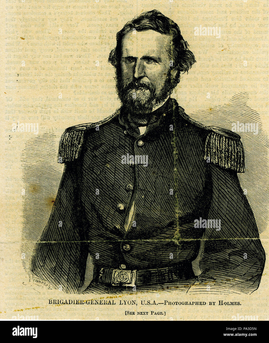 Brigadier general lyon hi-res stock photography and images - Alamy
