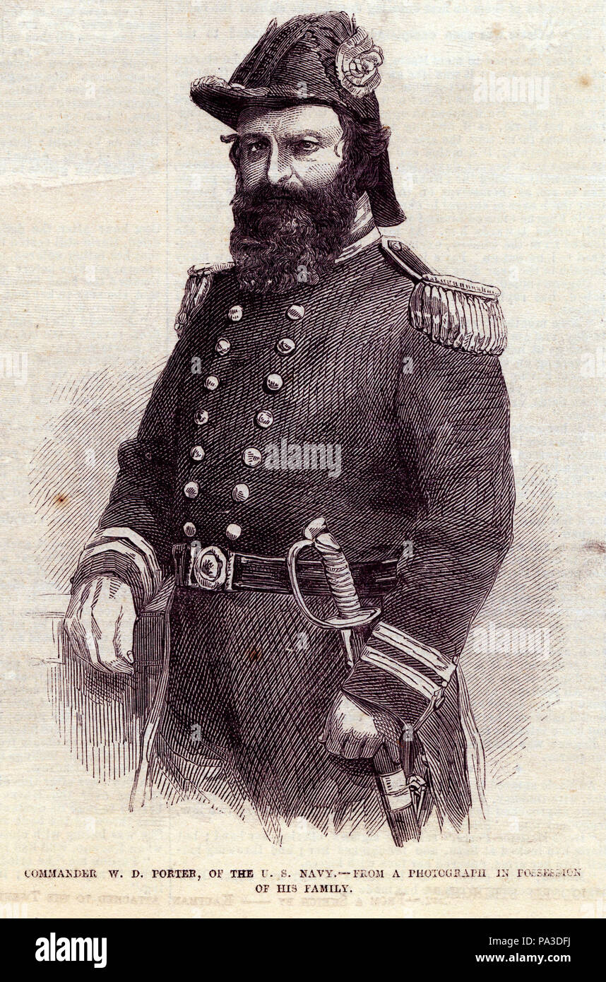 2 "Commander W.D. Porter, of the U.S. Navy." Stock Photo - Alamy