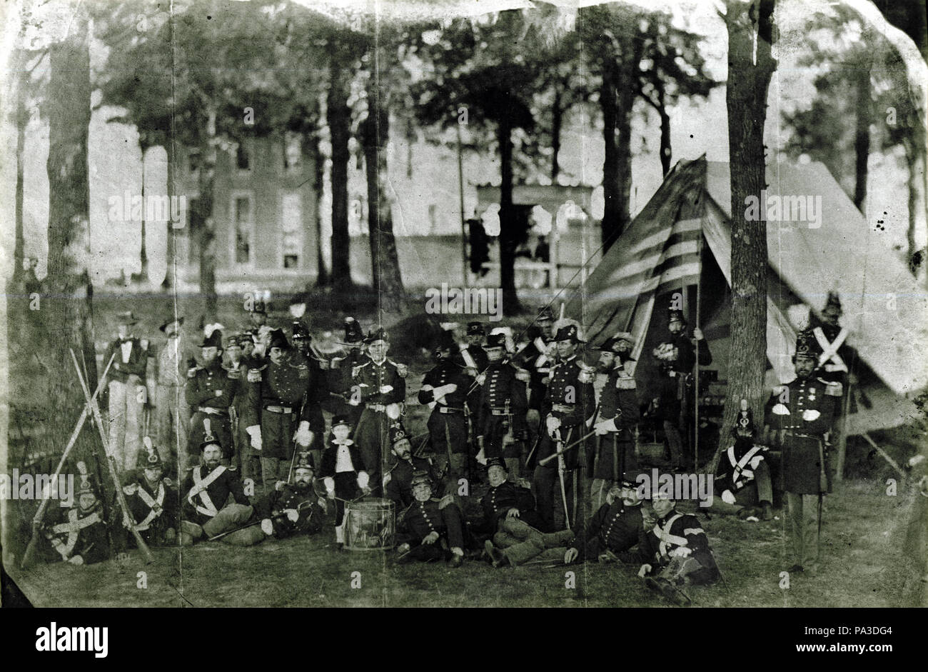 2 "Camp Lewis, 1st Regiment, 'Missouri State Guards,' Col. Alton R ...