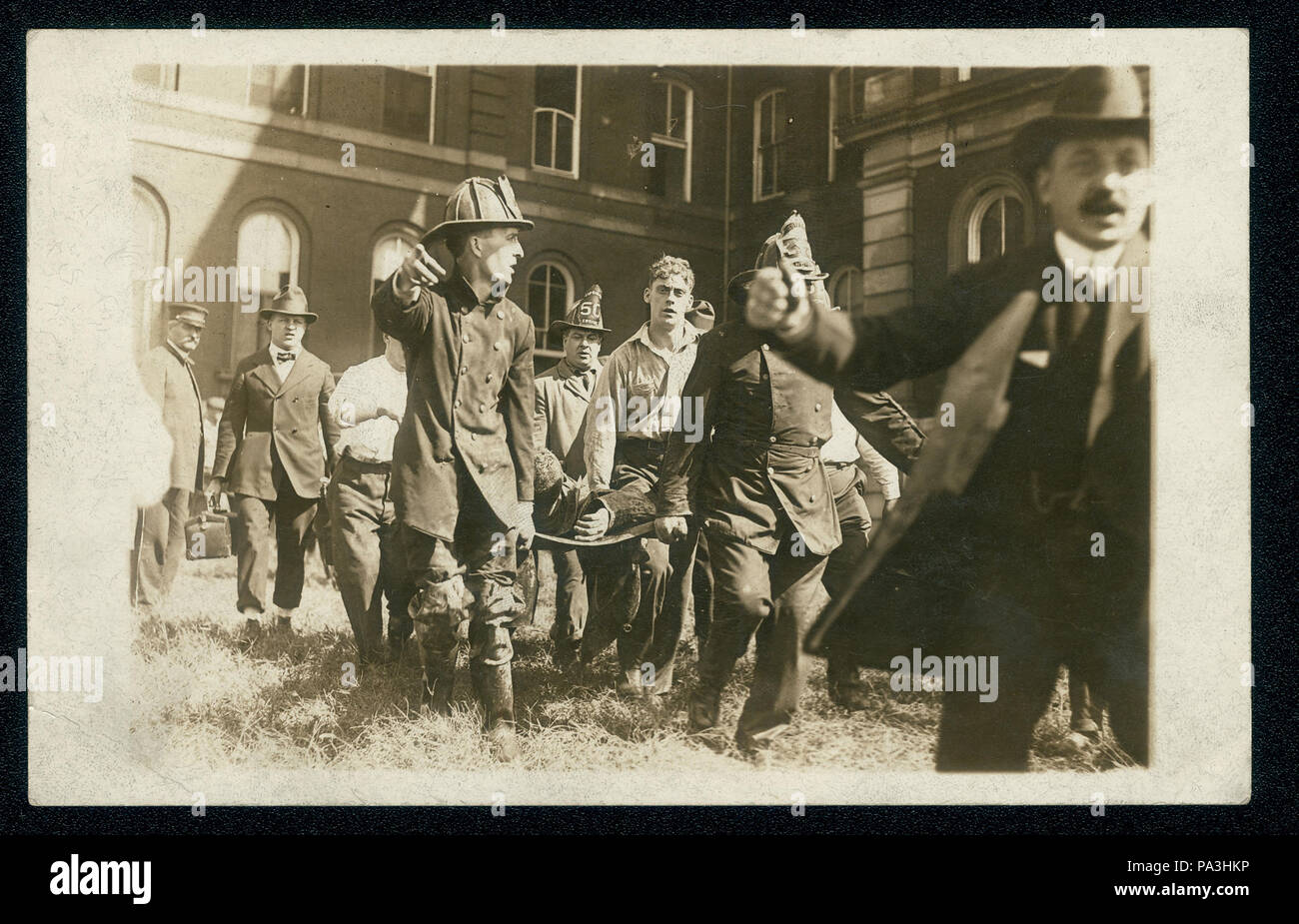Fireman rescue carry hi-res stock photography and images - Alamy