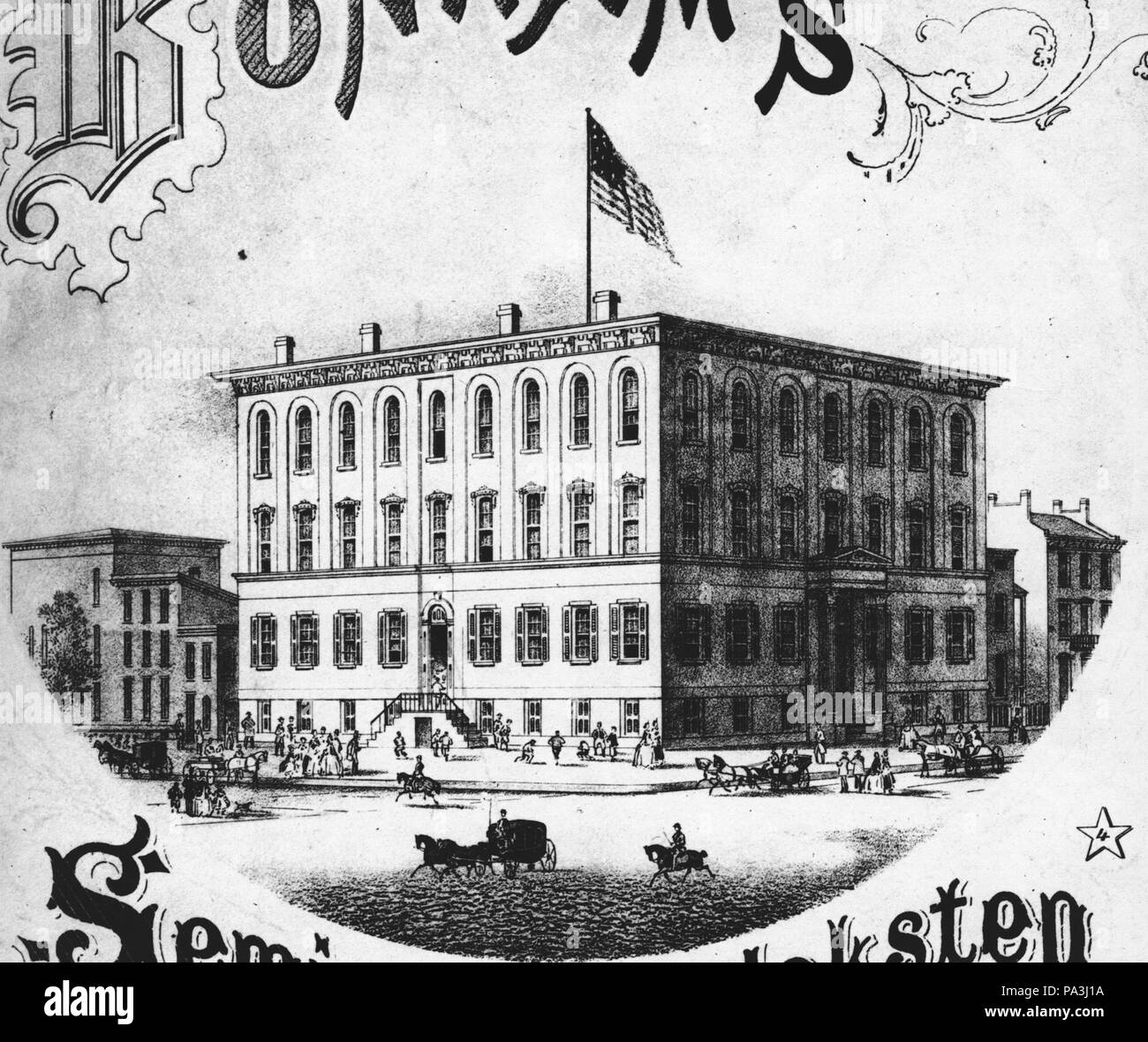 Seminary street Black and White Stock Photos & Images - Alamy