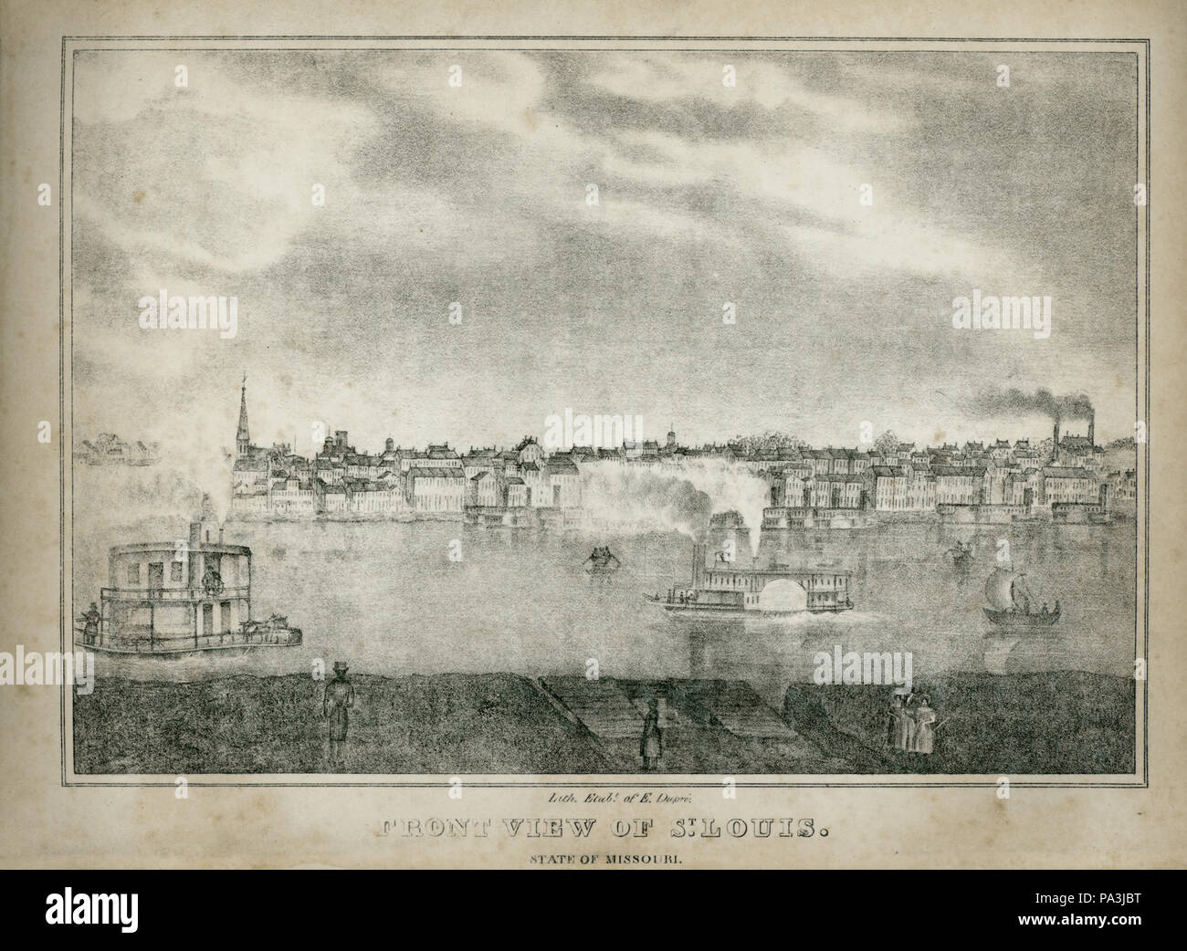 St louis cartographic history hi-res stock photography and images - Alamy