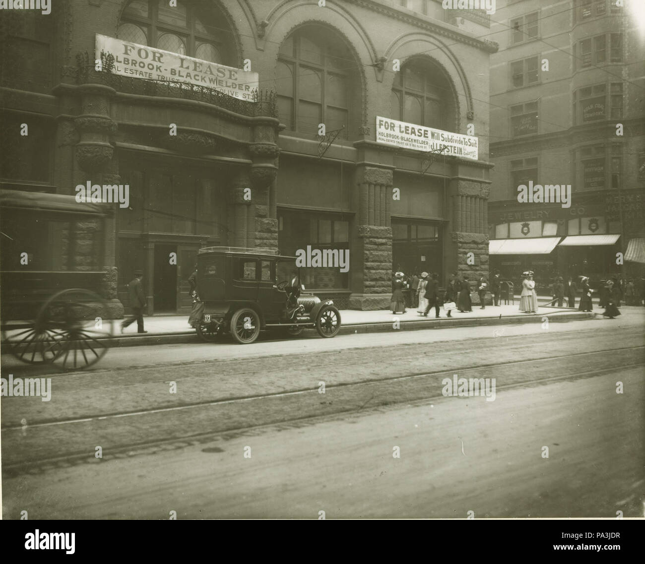 249 Broadway and Locust, southwest corner Stock Photo - Alamy