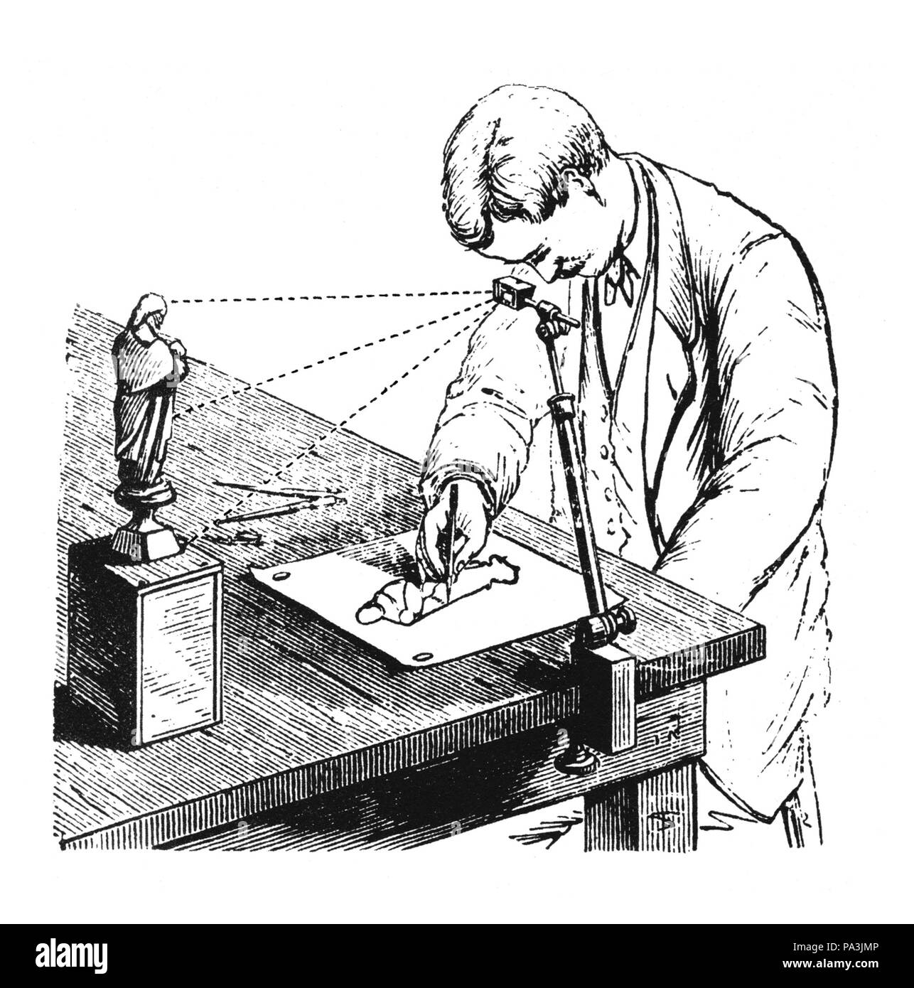 Camera Lucida Drawing High Resolution Stock Photography and Images - Alamy