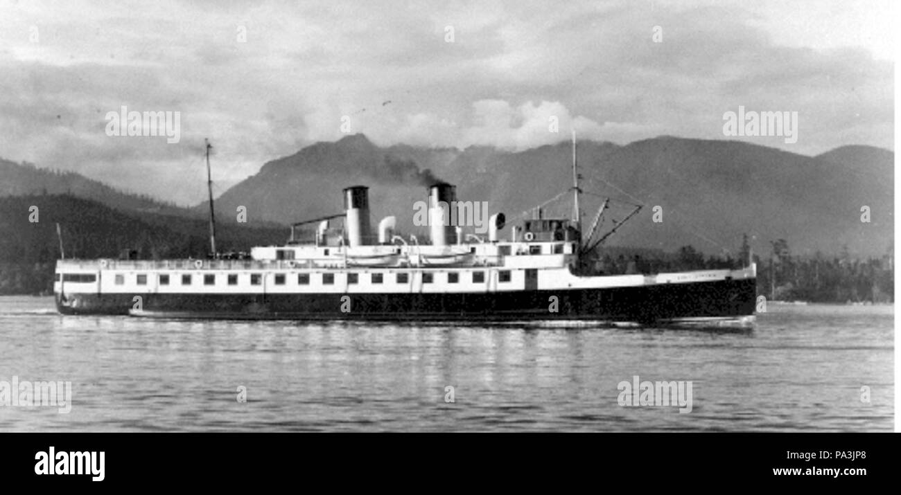 153 Lady Cynthia (steamship) circa 1938 Stock Photo - Alamy