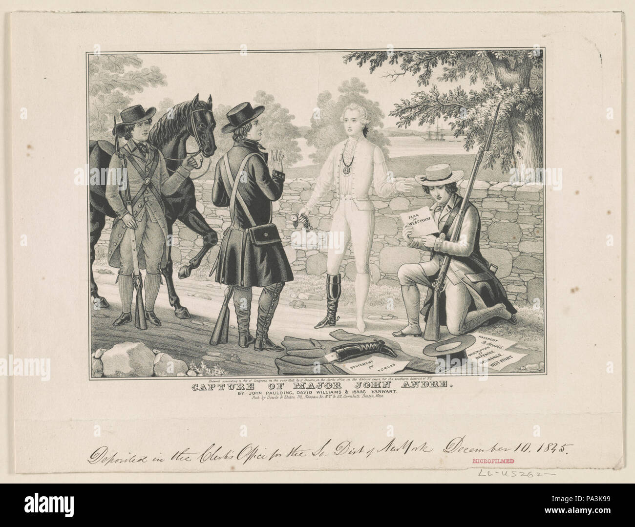 Major john andre hi-res stock photography and images - Alamy