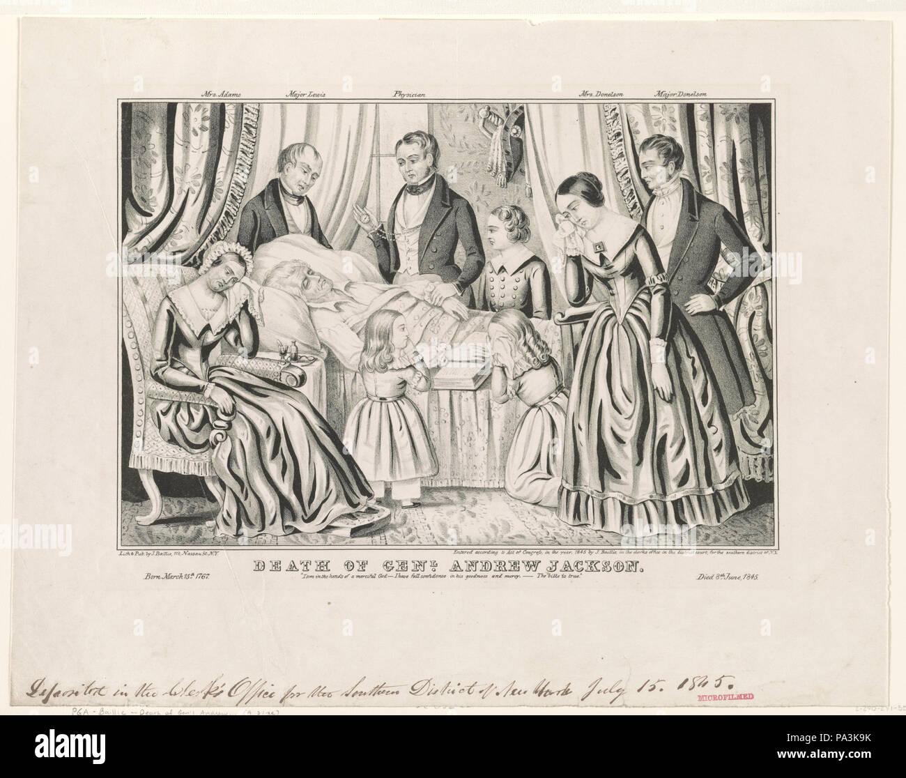 Genl andrew jackson hi-res stock photography and images - Alamy