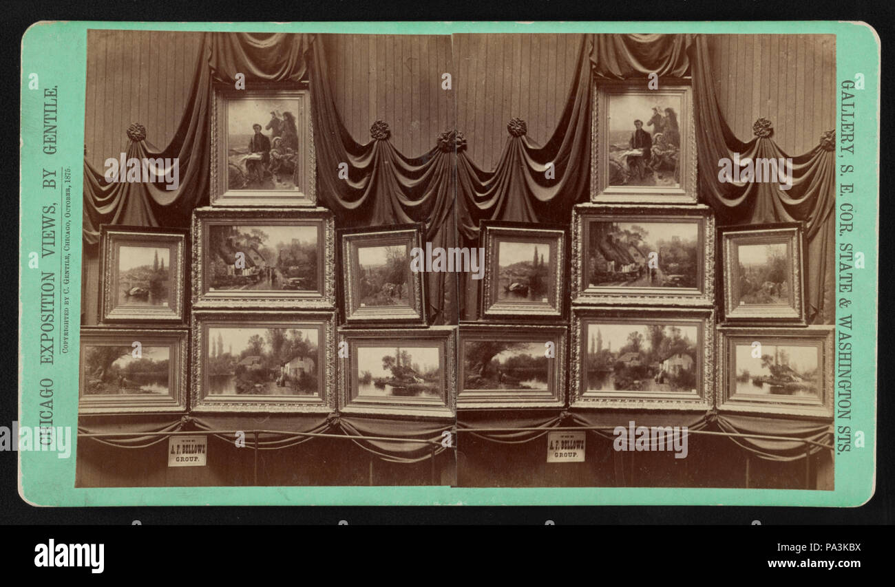 304 Chicago Exposition Views, The A.F. Bellows Group Stock Photo - Alamy