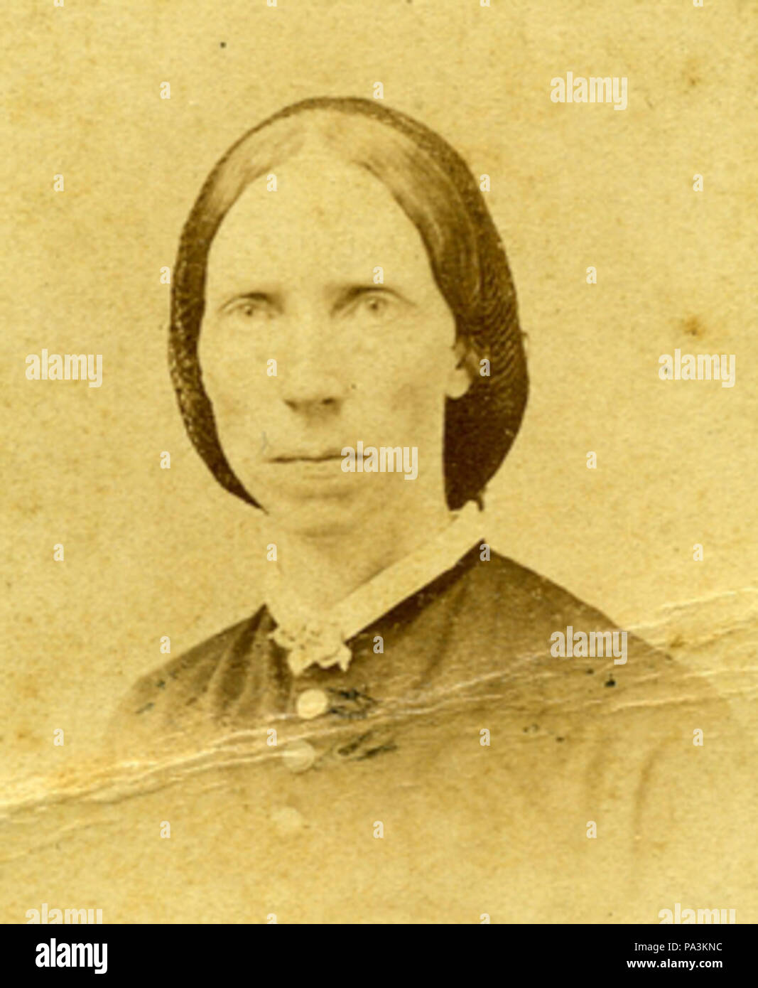 126 Amy Morris Bradley Civil War nurse (cropped Stock Photo - Alamy