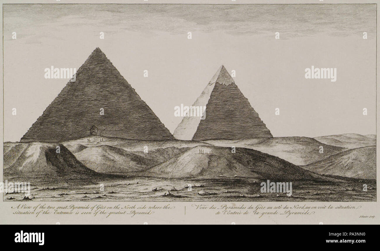 Great pyramid of giza illustration hi-res stock photography and images ...