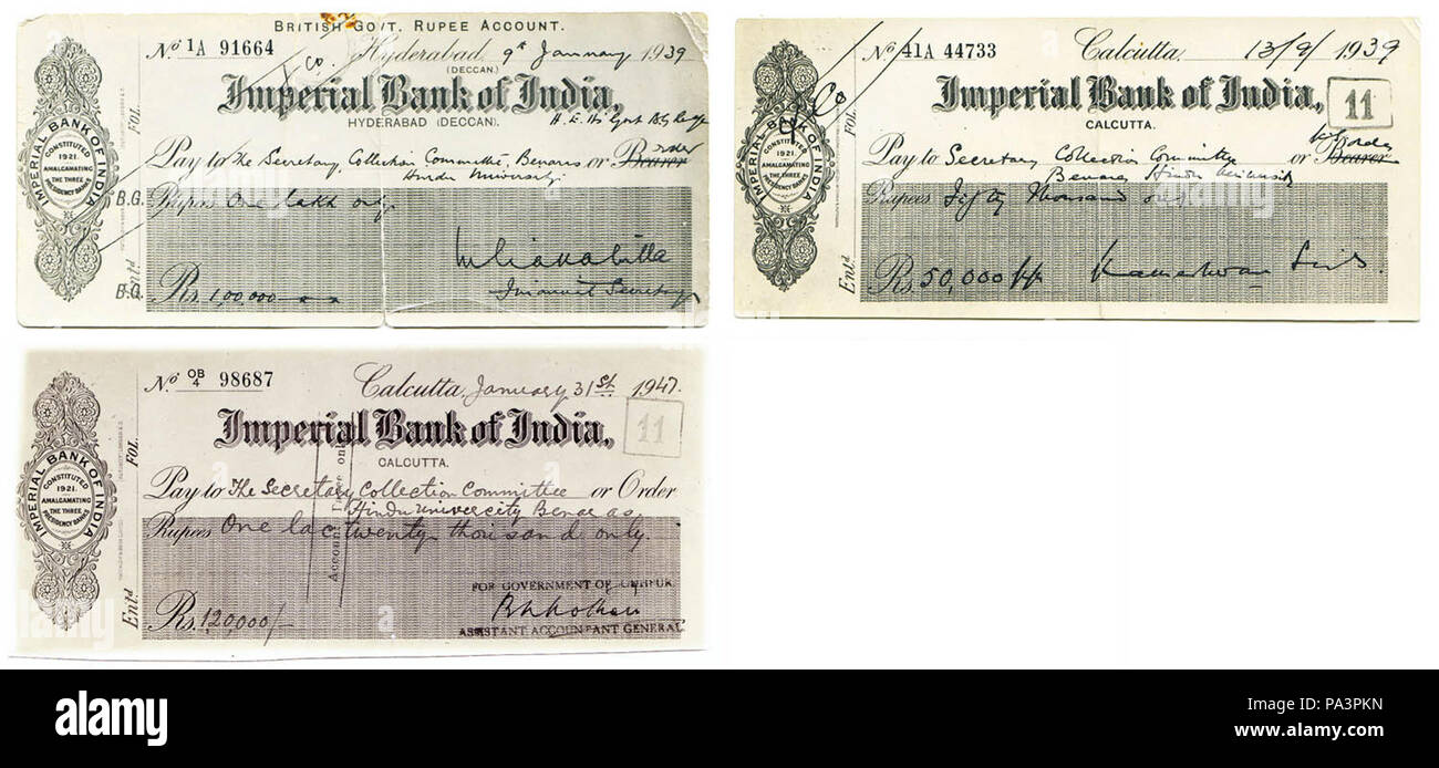 Cheques cheques hi-res stock photography and images - Alamy