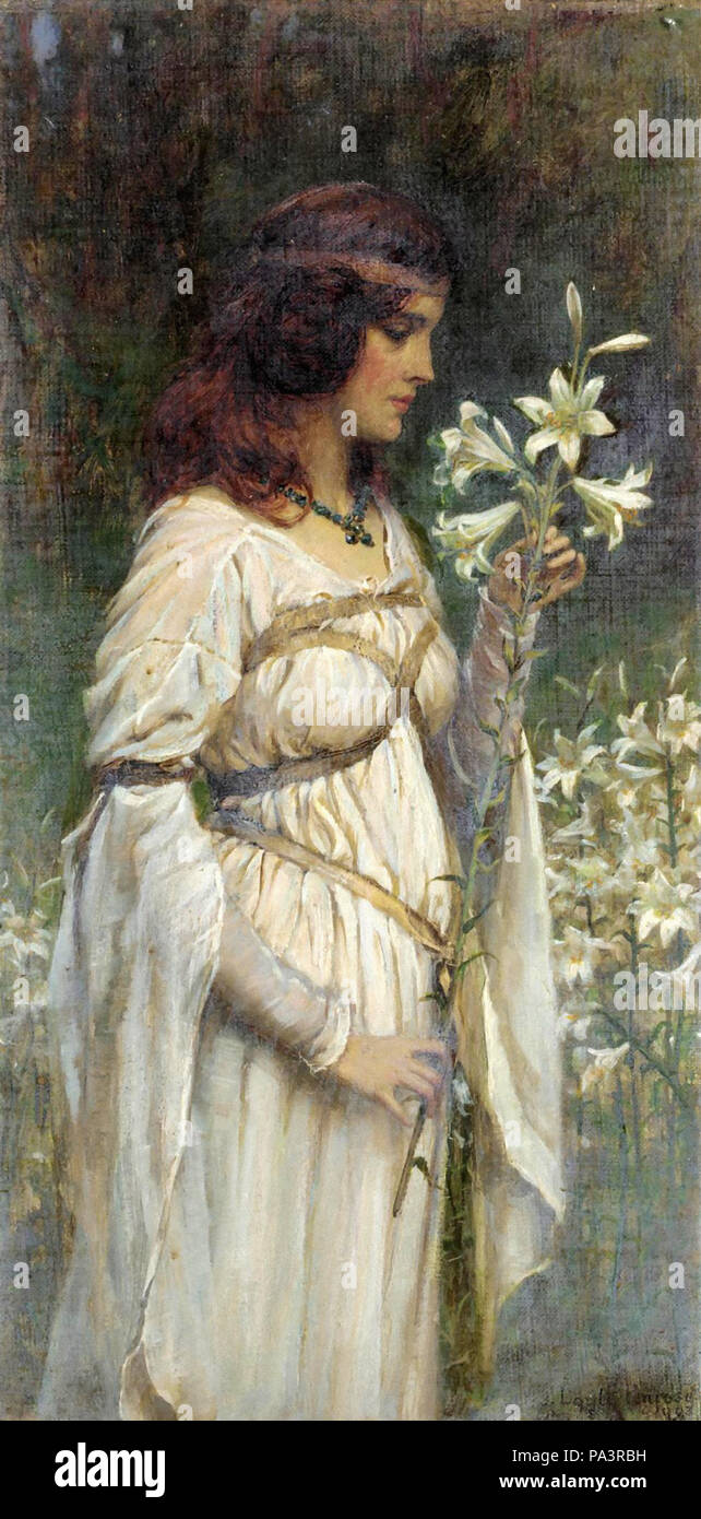 Penrose James Doyle - Innocent Beauty Stock Photo - Alamy