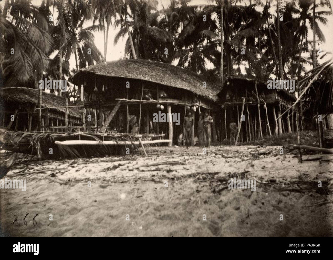 199 Pile houses at Wari - Collectie stichting Nationaal Museum van ...
