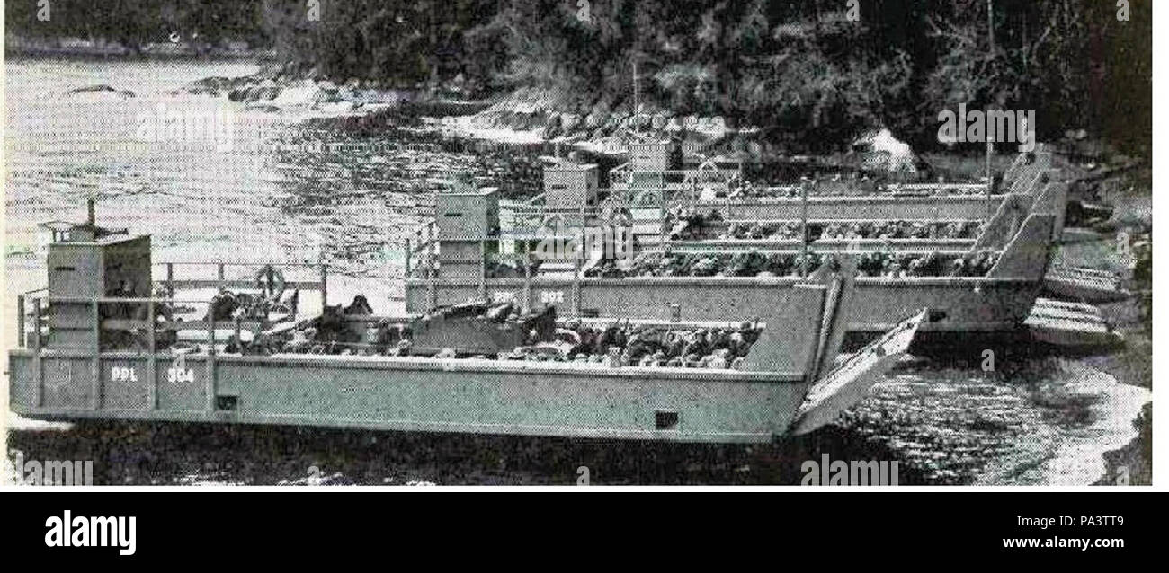 45 Canadian Ramped Cargo Lighter Stock Photo - Alamy