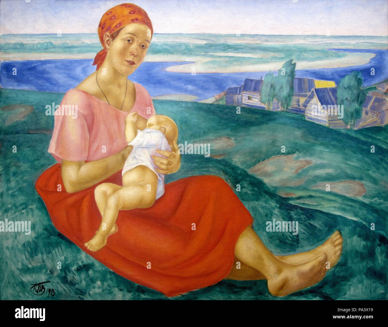 Petrov vodkin mother hi-res stock photography and images - Alamy