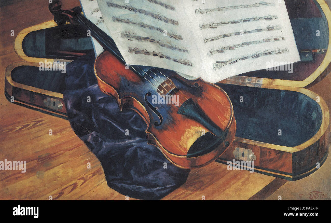 Petrov-Vodkin Kuzma - Violin 3 Stock Photo - Alamy