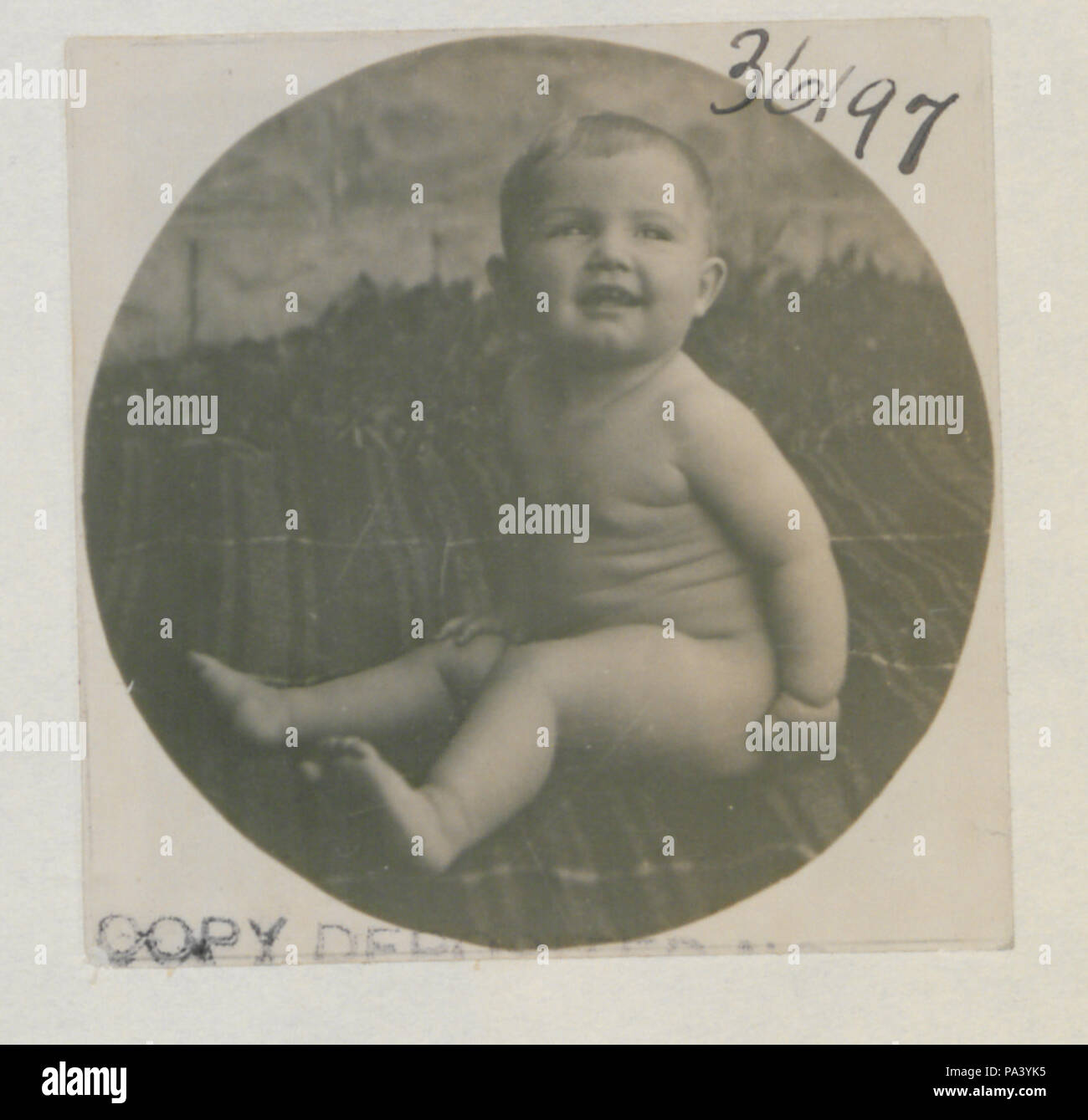 172 Baby boy Front view (HS85-10-36197) original Stock Photo - Alamy