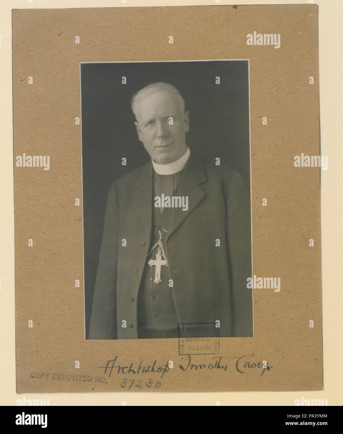 147 Archbishop Timothy Casey Photo A (HS85-10-37230) original Stock ...