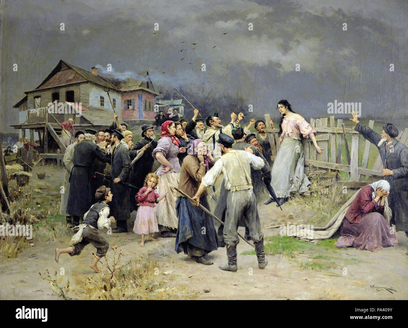 Pimonenko Nikolai - Victim of Fanaticism Stock Photo - Alamy