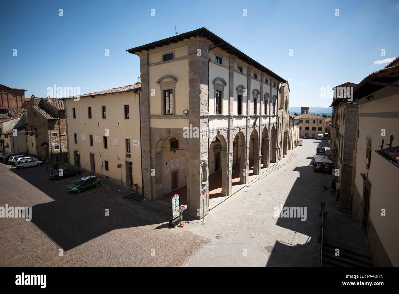 Sansepolcro town, Tuscany, Italy. June 2018 Stock Photo - Alamy