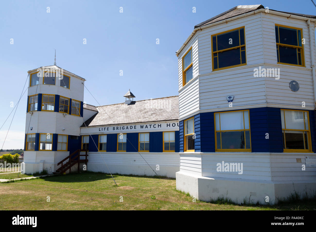 Tynemouth Volunteer Lifeboat Brigage's watch house at Tynemouth ...