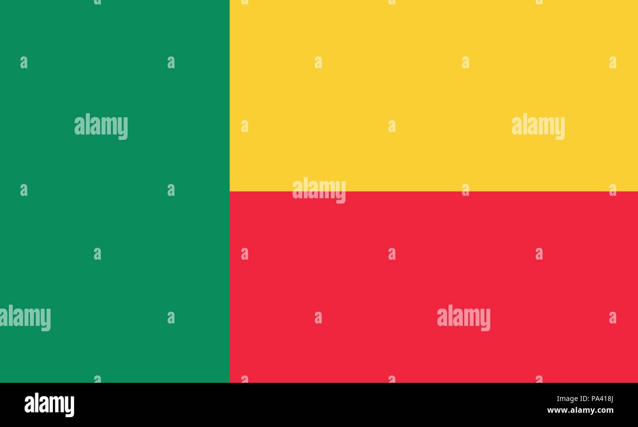 Benin colors Stock Vector Images - Alamy