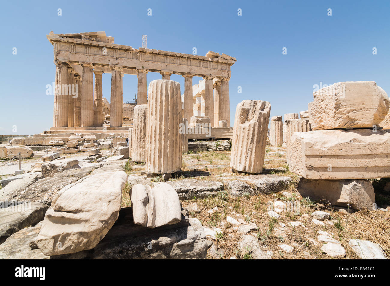 Parthenon acropolis hill hi-res stock photography and images - Alamy