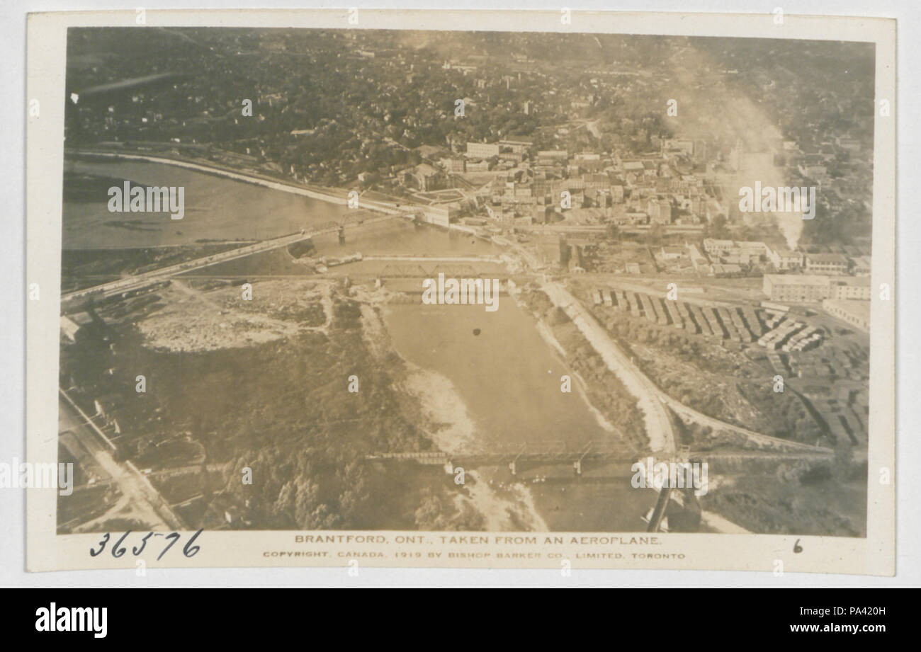 Brantford map hi-res stock photography and images - Alamy
