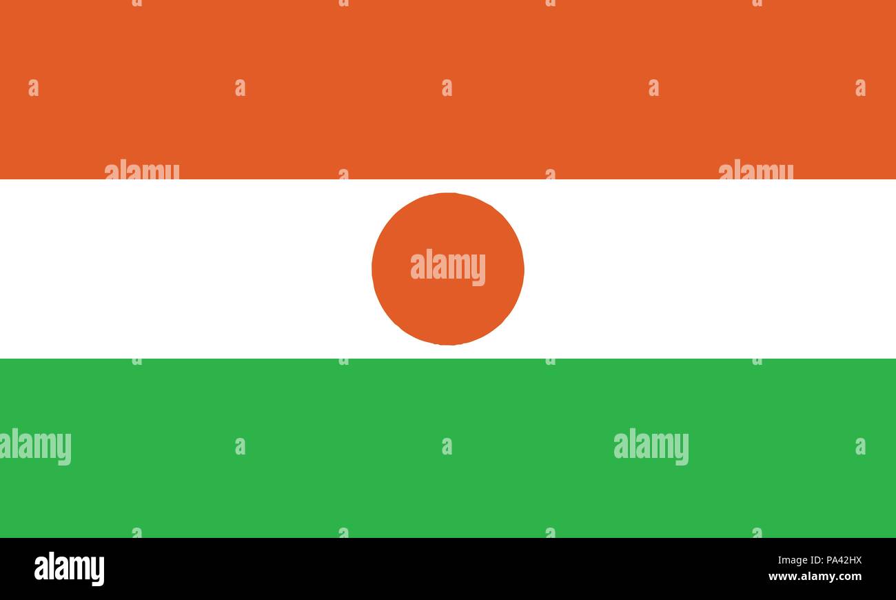Detailed Illustration National Flag Niger Stock Vector Image & Art - Alamy