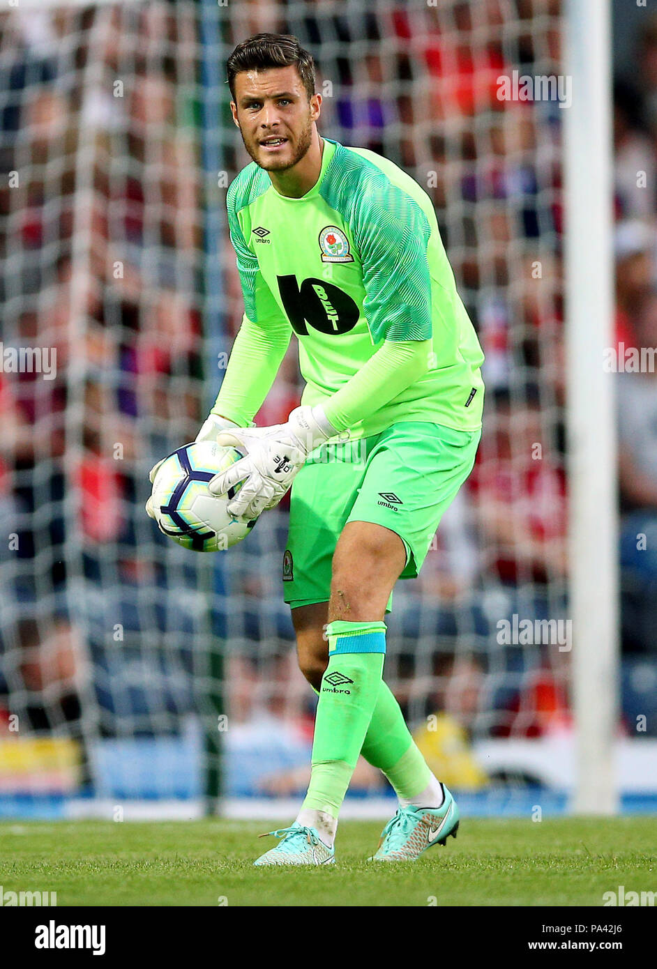 Blackburn Rovers goalkeeper Jayson Leutwiler Stock Photo - Alamy